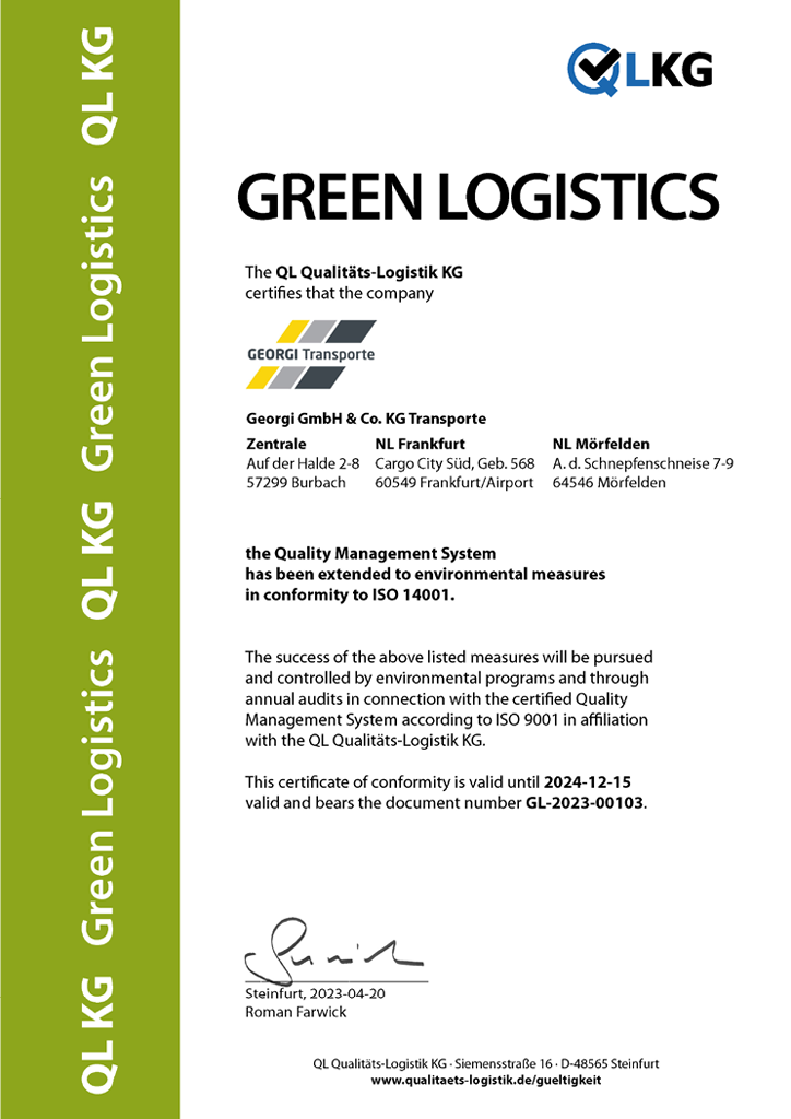 Georgi Group -LEADING AIRCAGO LOGISTICS.