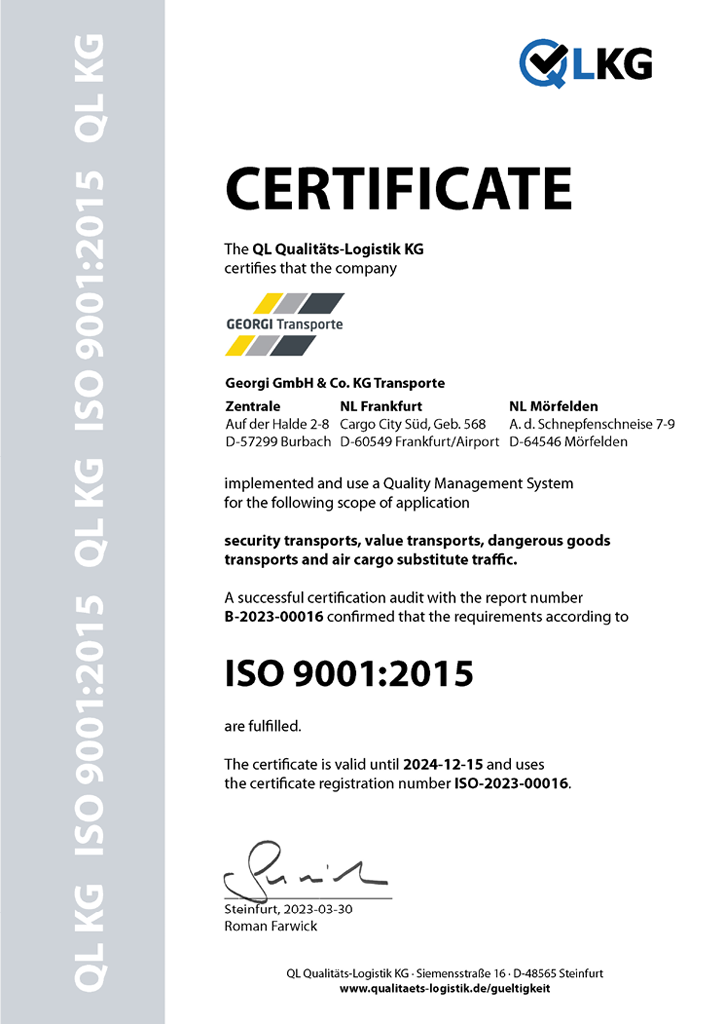 Georgi Group -LEADING AIRCAGO LOGISTICS.